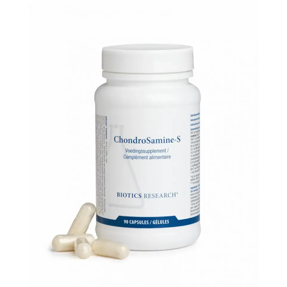 Biotics Chondrosamine-S glucosamine, chondroïtine, MSM