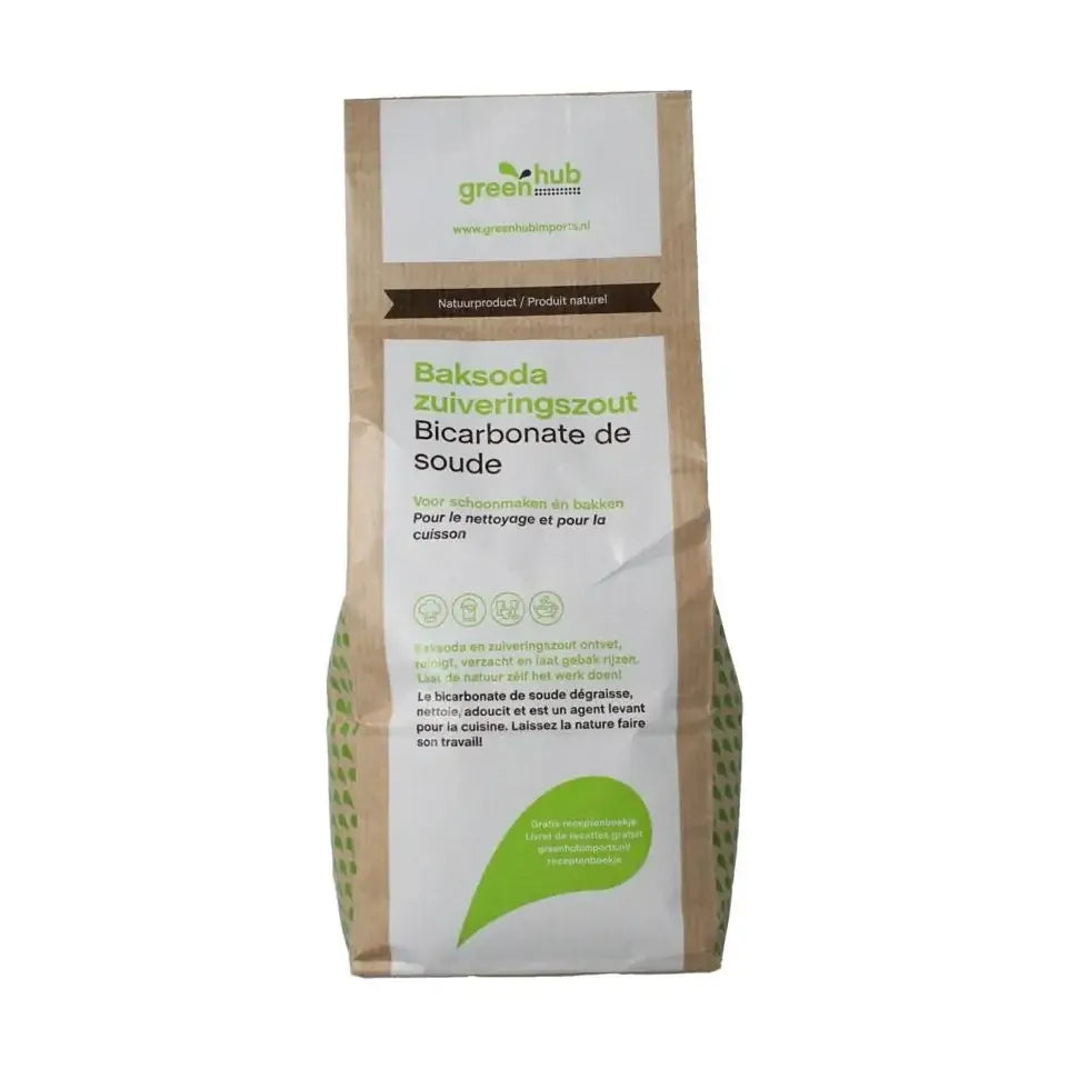 Greenhub Baksoda/zuiveringszout 1 kg Superfoodstore.nl