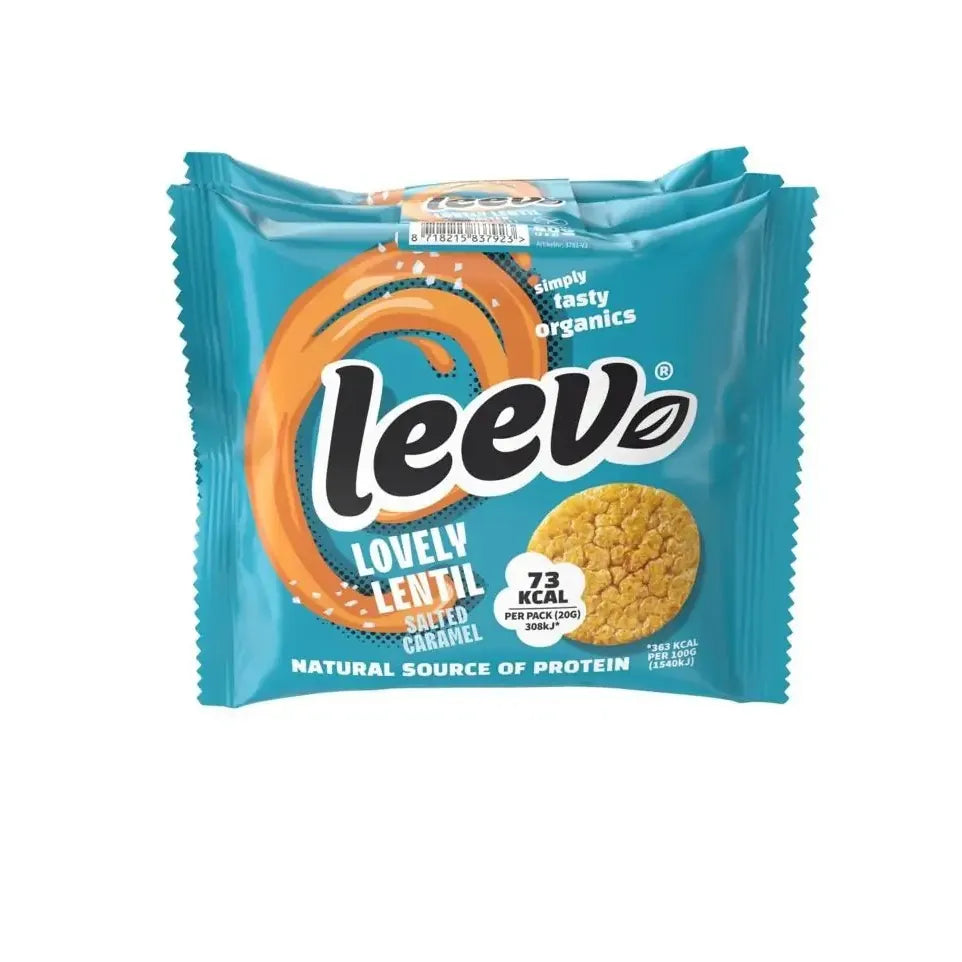 Leev Lovely lentil cakes caramel demeter biologisch