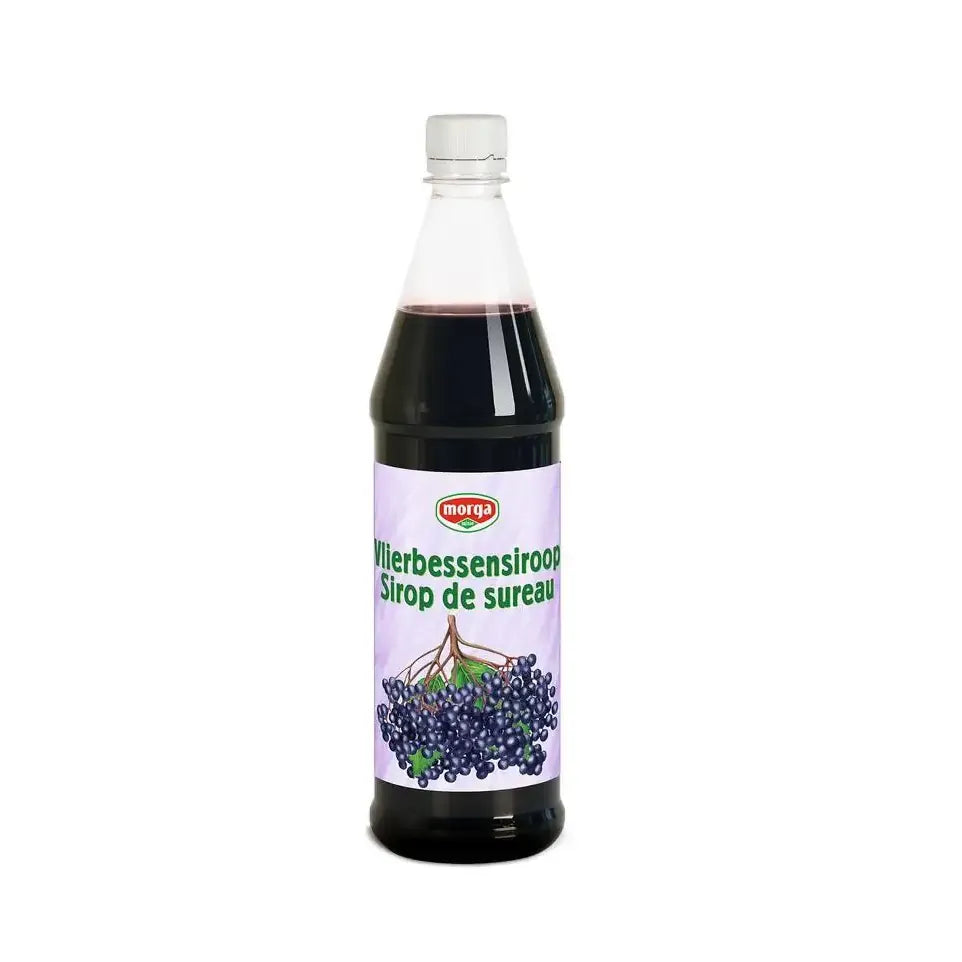 Morga Vlierbessensiroop 750 ml kopen? Superfoodstore.nl