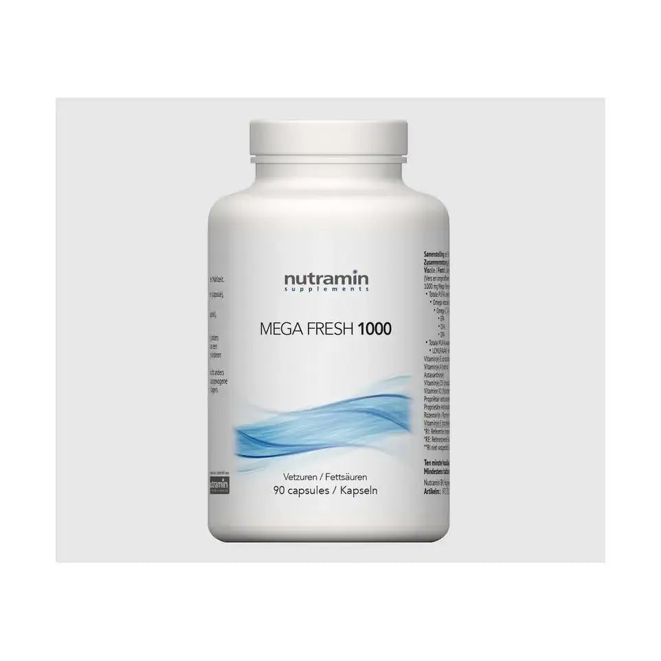 Nutramin Mega Fresh 1000 visolie met omega vetzuren