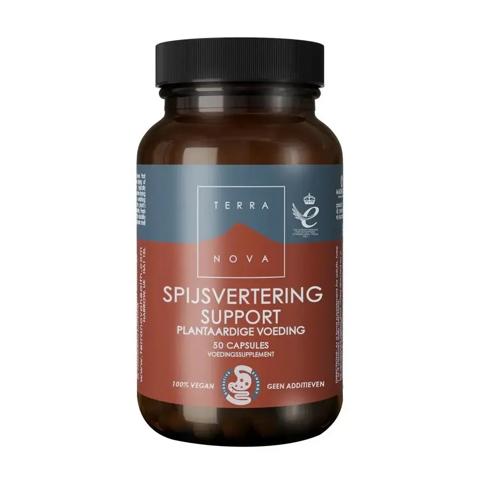Terranova Spijsvertering Support Plantaardige enzymen