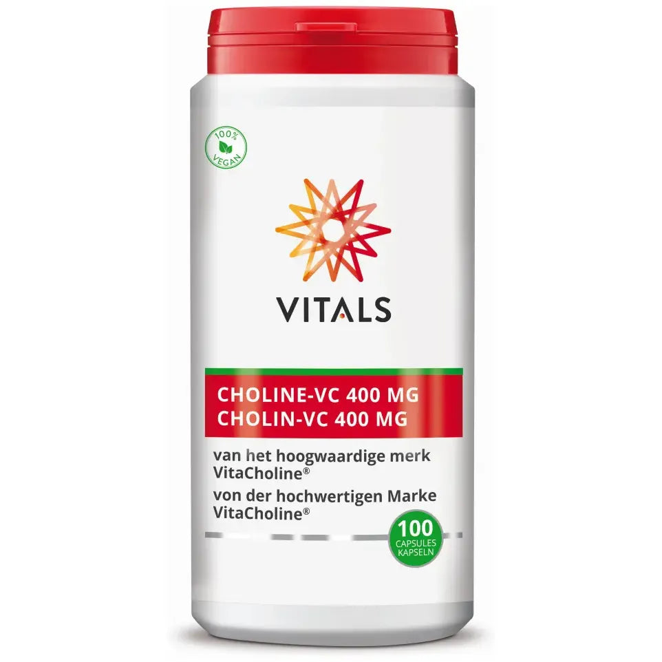 Vitals Choline-VC 400 mg 100 capsules | Superfoodstore.nl